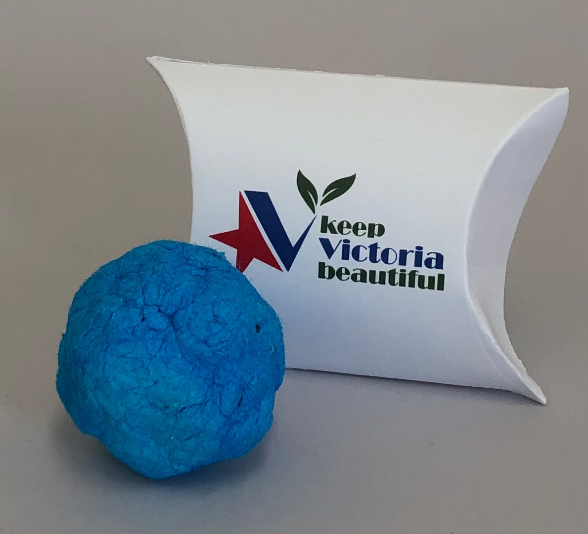 Seed Bomb with Custom Pillow Box | Recycled | USA Made | Eco Promotional Products